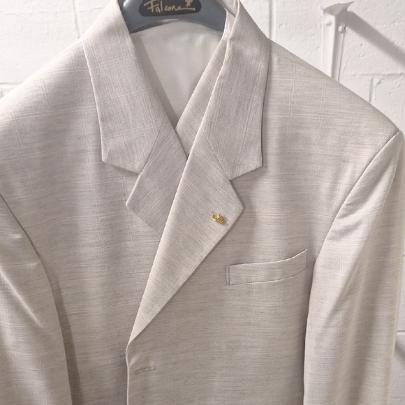 Falcone | Suits & Blazers | Mens Elegant Light Gray Suit By Falcone ...